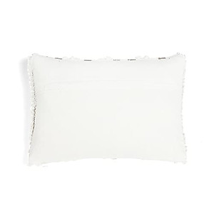 Lush Decor Bria Stripe Decorative Pillow Cover, 13" x 20", Neutral