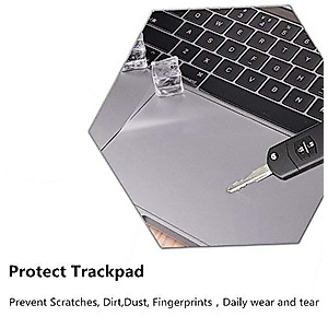 Se7enline Compatible with MacBook Pro Touch Pad Protector Track Pad Cover Unti-Scratch Unti-Water for Mac Pro 13" with/Without Touch bar 2016-2023 A1706/A1708/A1989/A2159 (2 Pack), Clear