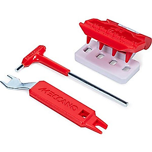 Meccano Erector, Advanced Machines Innovation Set, S.T.E.A.M. Building Kit with Real Motor