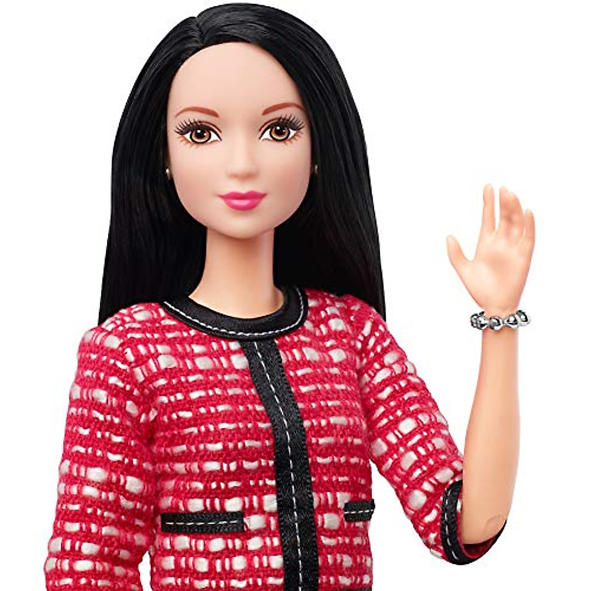 Barbie Political Candidate Doll, Tall Black-Haired Doll for 3 to 7 Year Olds​​​