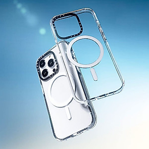 CASETiFY Clear iPhone 14 Pro Max Case [Not Yellowing / 6.6 ft. 3X Military Grade Drop Protection/Magsafe] - matt Darling Sticker Collage - Clear