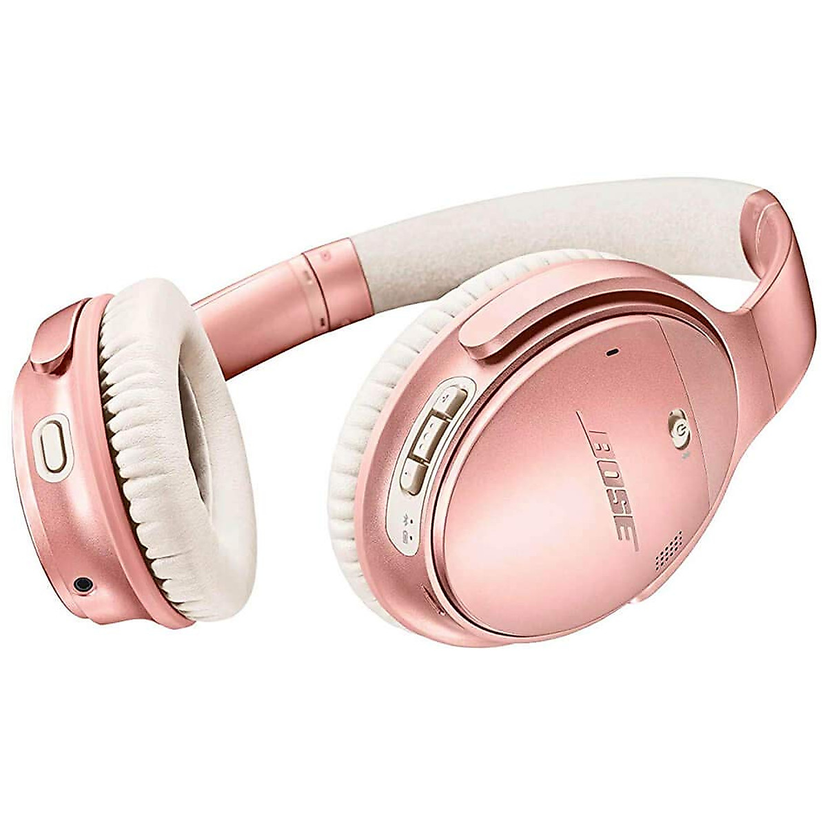 Bose QuietComfort 35 II Wireless Bluetooth Headphones, Noise-Cancelling, with Alexa Voice Control - Rose Gold