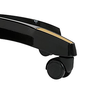 CorLiving Gaming Chair, Black/Gold