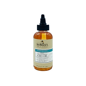 Dr. Miracle's Daily Moisturizing Gro Oil, Blended with Vitamins A, D, E, Avocado & Aloe Vera For Healthy Hair Growth, 4 Ounce
