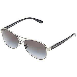 COACH Sunglasses HC 7115 90018G Silver