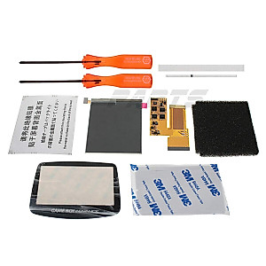 New Screen MOD LCD Backlight Kit for Nintendo GBA IPS v2 US