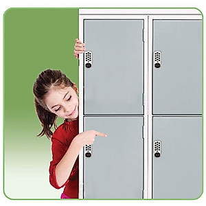 FJM Security Products Combi-Cam E, 7910-K10, Electronic Cabinet Lock, Black Finish, Small