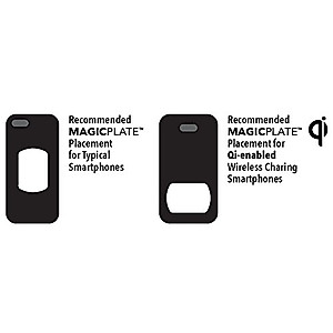 Scosche MAGFMB MagicMount Magnetic Car Phone Holder Mount - Universal with All Devices - Flush Mount