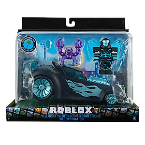 Roblox Action Collection - Legends of Speed by Scriptbloxian Studios: Velocity Phantom Vehicle [Includes Exclusive Virtual Item] for Boys