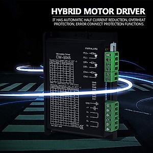 Fdit Stepper Motor, Stepper Motor Microstep Driver 4.5A 24V-50VDC for CNC Motors CW-5045