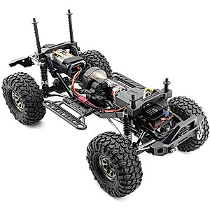 Adepe Simulate 1/10 Scale Climbing Remote Control Car Off-Road Climbing All Terrain RC Vehicle 40A Waterproof ESC RC Crawler Truck Boys Girls Amateurs Electric Toys