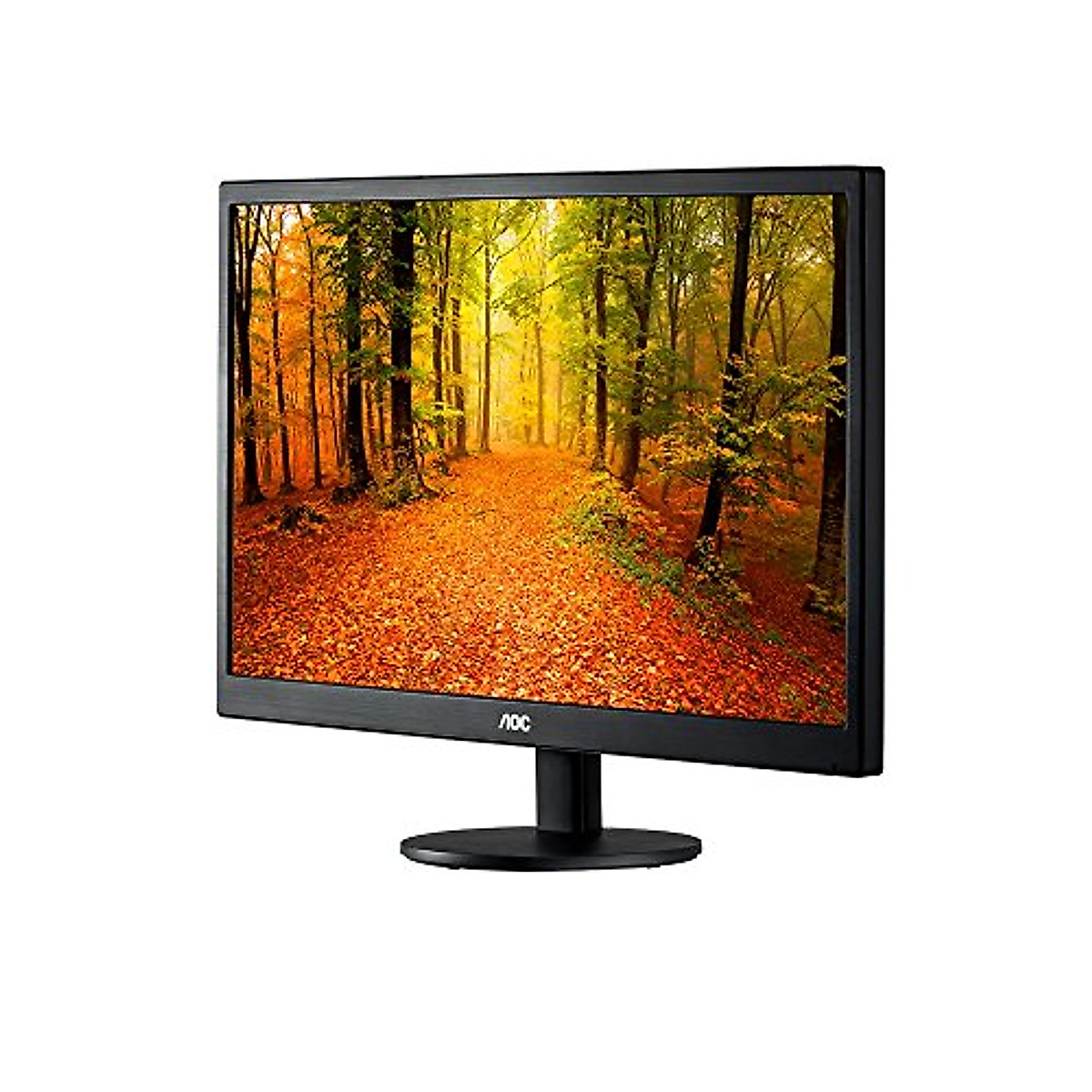 AOC E2070SWHN 19.5" HD 1600x900 Monitor, 5ms, HDMI/VGA, Vesa, Epeat Silver, EnergyStar, 20 Inch HD+