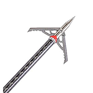 Rage Hypodermic Trypan 2-Blade Crossbow Broadhead, 150 Grain, Silver, 3 Count