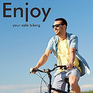 Sportout 2 Pack Bike Bell, Bicycle Bell,Loud Crisp Clear Sound for Road Bike, Mountain Bike, City Bike, Sports Bike, Cruiser Bike, BMX Bike(Diameter in 2.25cm) (Black)