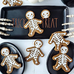 KAISHANE Halloween Skull Gingerbread Men Cookie Cutters Fondant Biscuit Pastry Cutter