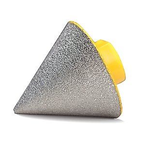 Natasher Diamond Beveling Chamfer Bit, Diamond Countersink Drill Bits 1-7/8" Dia x 5/8" -11 for Existing Holes Enlarging Trimming Shaping of Tile Marble Granite Ceramic Porcelain (1 pcs-Yellow)