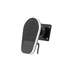 Scosche MPQ5AMPSPC-UB MagicMount Pro Charge5 15W MagSafe Wireless Charging Magnetic Cell Phone Car Mount with AMPS Mounting Plate Compatible with Scosche/ProClip Vehicle Specific Mount Bases