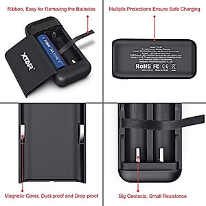 USB C 18650 Battery Charger ALLMAYBE XTAR PB2S Type C Dual-Role 18650 18700 20700 21700 Portable Charger with USB Output Function（Not Included Battery