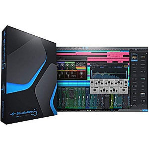 PreSonus Studio 24c 2x2 USB Type-C Audio/MIDI Interface with CR3-X Creative Reference Multimedia Monitors and 1/4” Instrument Cable and Microphone Isolation Shield