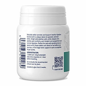 Dorwest Herbs Digestive Supplement Tablets for Dogs and Cats 100 Tablets