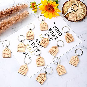 50 Pcs New Home Keychain 2023 Bulk Welcome Home Keychain Gifts New Homeowner Engraved Wooden Key Tag Small House Shaped Keychains for Family Client Home Buyer Customer