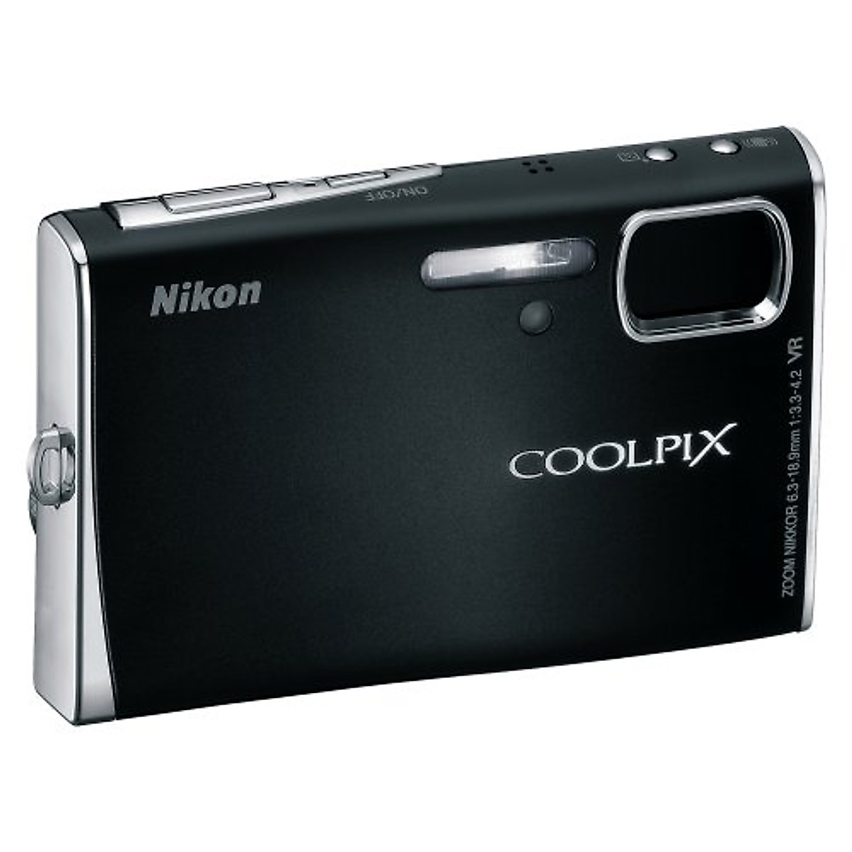 Nikon Coolpix S50 7.2MP Digital Camera with 3x Optical Vibration Reduction Zoom (Black)