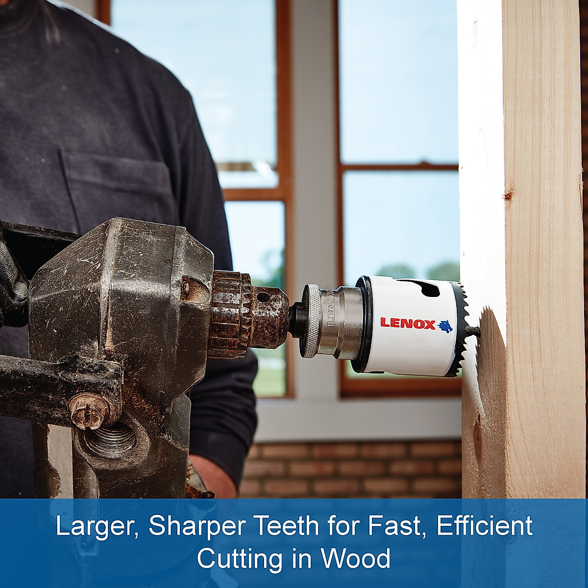 LENOX Tools Hole Saw, Bi-Metal, Speed Slot, Arbored, 2-1/2-Inch (1772954)