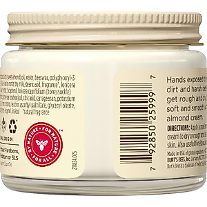 Burt's Bees Almond & Milk Hand Cream, 2 Oz (Package May Vary)