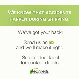 EZ Melts B12 Sublingual Vitamin 2,500 mcg, Methylcobalamin, Sugar-Free, 3-Month Supply