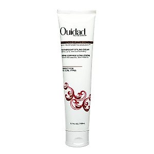 Ouidad Advanced Climate Control Styling Cream, 5.7 fl oz, Featherlight Curl Cream for Curly Hair, Shiny, Hydrated & Frizz-Free Curls, Sulfates, Parabens & Cruelty-Free Curly Hair Products