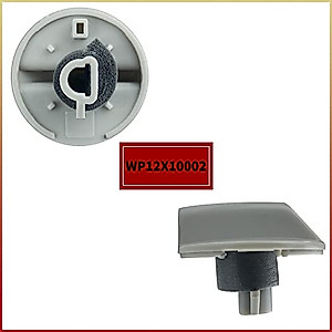 2 Pcs WP12X10002 Air Conditioner Control Knob Replacement Part - Compatible with Some GE Room Window Air Conditioner Replaces for WP12X10002