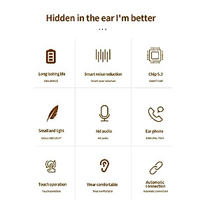 New Trending Electronics RGB Game TWS Headset Type-c Earphones Earbud & in-Ear Headphones for Game and Music (White)