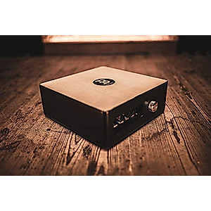 Meinl Percussion Pickup Cajon Snare with Electronics for Amp or PA System, Includes Standard Brushes — NOT Made in China — American White Ash/MDF, 2-Year Warranty (TMPPCS)