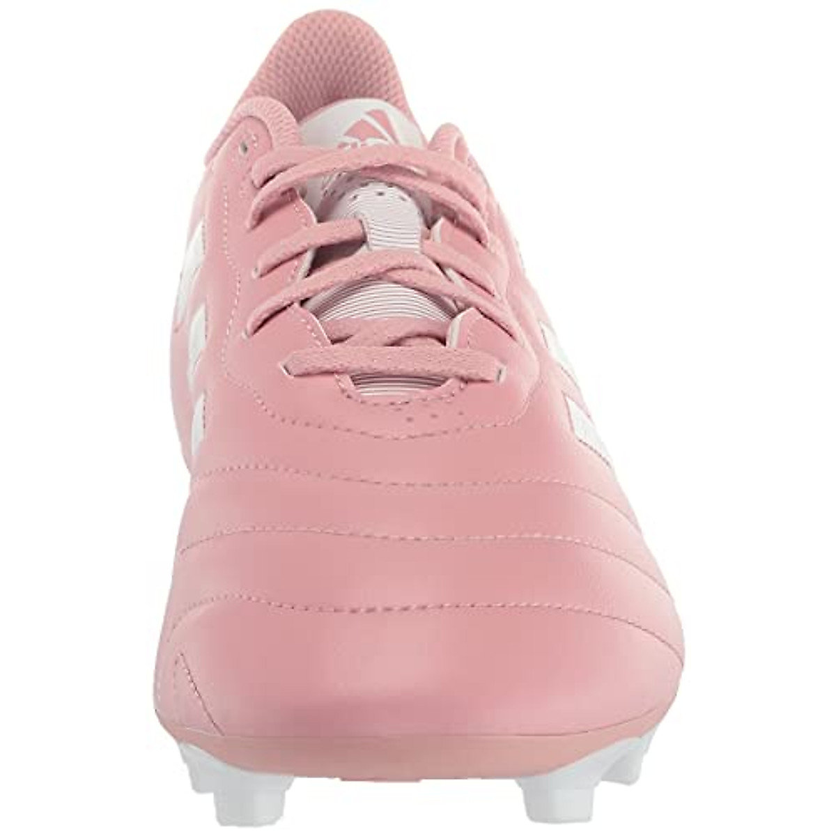 adidas Unisex Goletto VIII Firm Ground Soccer Shoe, Wonder Mauve/White/White, 10 US Men