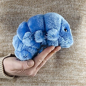 GIANTmicrobes Tardigrade Plush, Water bear Plush Toy, Biology Gifts, Microbiology Gifts, Tardigrade Stuffed Animal, Tardigrade Gifts, Tardigrade Toy