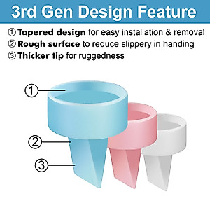Maymom 19 mm Flange and Duckbill Compatible with Motif Luna/Spectra/Ameda MYA Pumps. Not Original Spectra Synergy Gold Pump Parts or Motif Accessories.