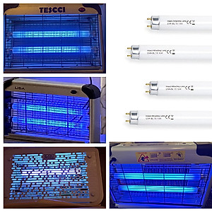 Celiwace T8F10W BL 10W Fluorescent Bulb Compatible with Aspectek LiBa, T8 10 Watt Replacement Tube for 20W Electronic Device 13 Inches BL Light