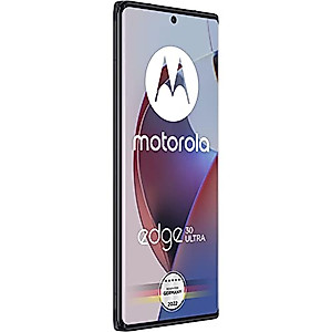 Motorola Edge 30 Ultra Dual-Sim 256GB ROM + 12GB RAM (GSM only | No CDMA) Factory Unlocked 5G Smartphone (Interstellar Black) - International Version