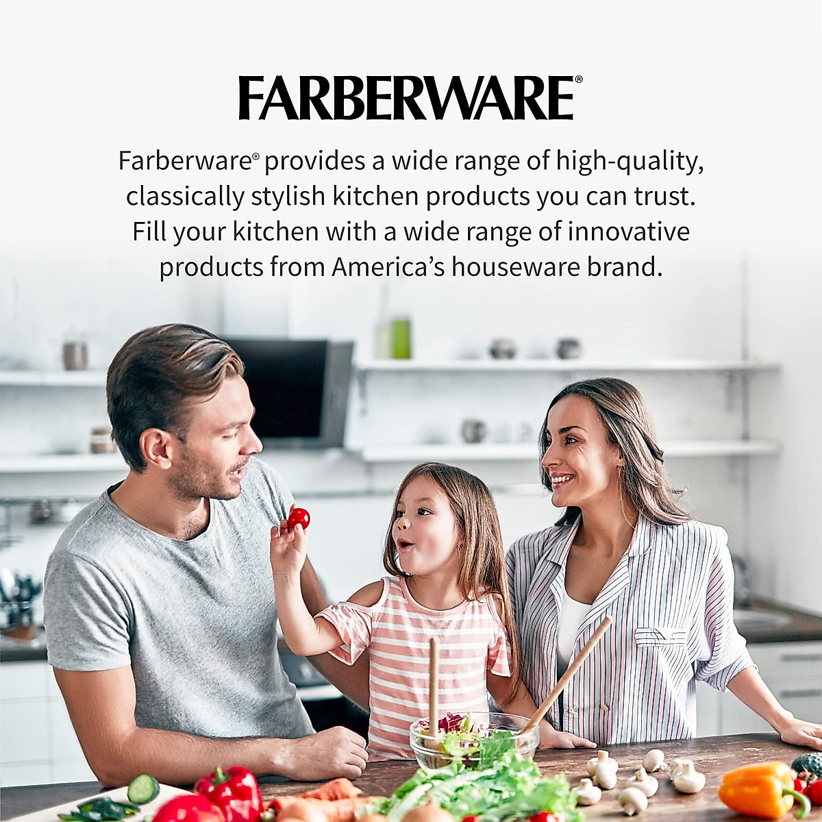 Farberware Easy to use pro Pump Spinner with Bowl, Colander and Built in draining System for Fresh, Crisp, Clean Salad and Produce, Large 6.6 quart, Green