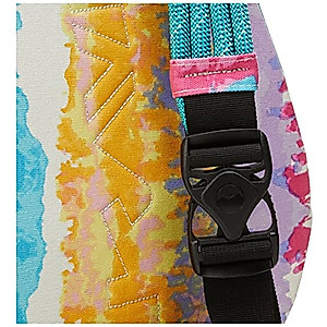 KAVU Go Time Bi-Fold Crossbody Wallet with Rope Strap - Beach Tie Dye