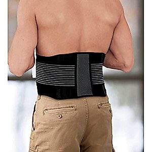 ACE Back Brace, Doctor Developed, Adjustable, Black
