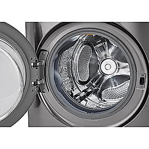 Single Unit Front Load LG WashTower™ with Center Control™ 4.5 cu. ft. Washer and 7.4 cu. ft. Gas Dryer