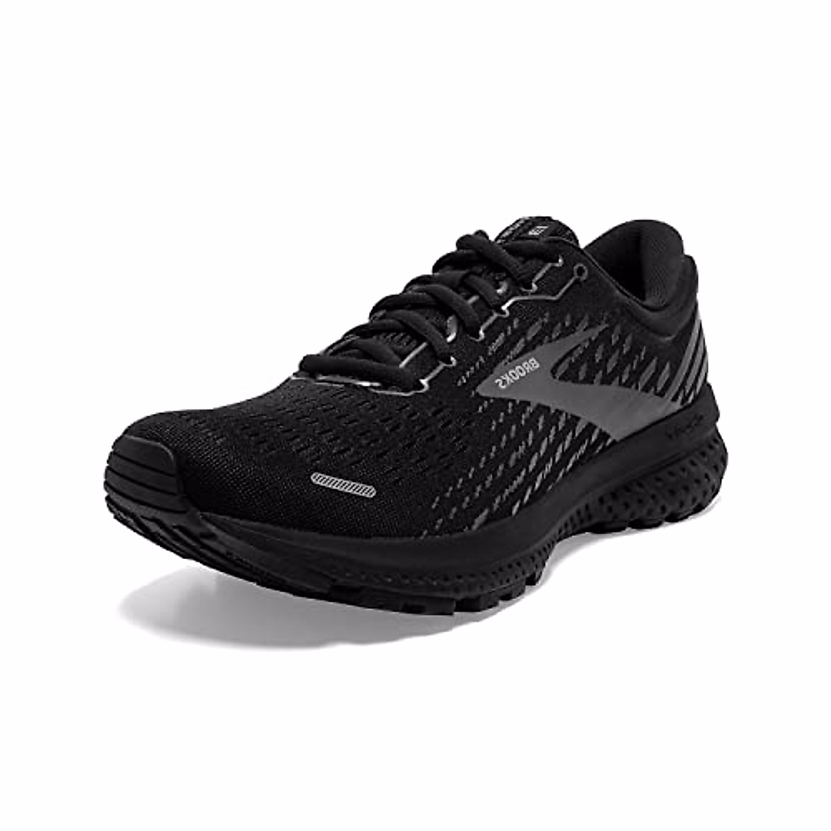 Brooks Women's Ghost 13 Running Shoe - Black/Black - 10 Narrow