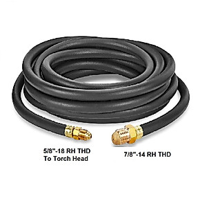 STARTECHWELD 46V28R TIG Torch Rubber Power Cable for Tig Torch 26 (12.5 FT Cable) 46V28R