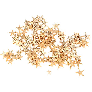 Ogrmar Small Starfish Star Sea Shell Beach Craft 0.4"-1.2" 90 Pcs
