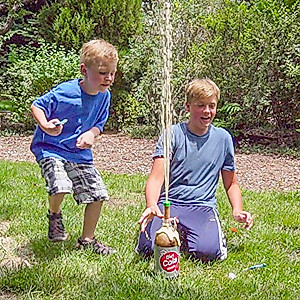 Steve Spangler Science Extreme Geyser Tube - Science Kit for Kids - Mentos & Soda Lab Experiment - Includes Tube, Candy, & Unique Spray Caps - Chemistry Magic - Classroom STEM Project