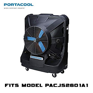 Portacool PARFANJ260F0 Jetstream 260 Fan Blade Assembly, Black
