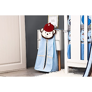 CribMate 1 PC Cartoon Monkey Diaper Organizer, Little Monkey Baby Diaper Hanging Bag (monkey)