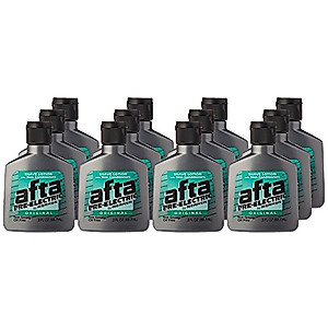 Afta Pre-Electric Shave Lotion With Skin Conditioners Original 3 oz (12 Pack)