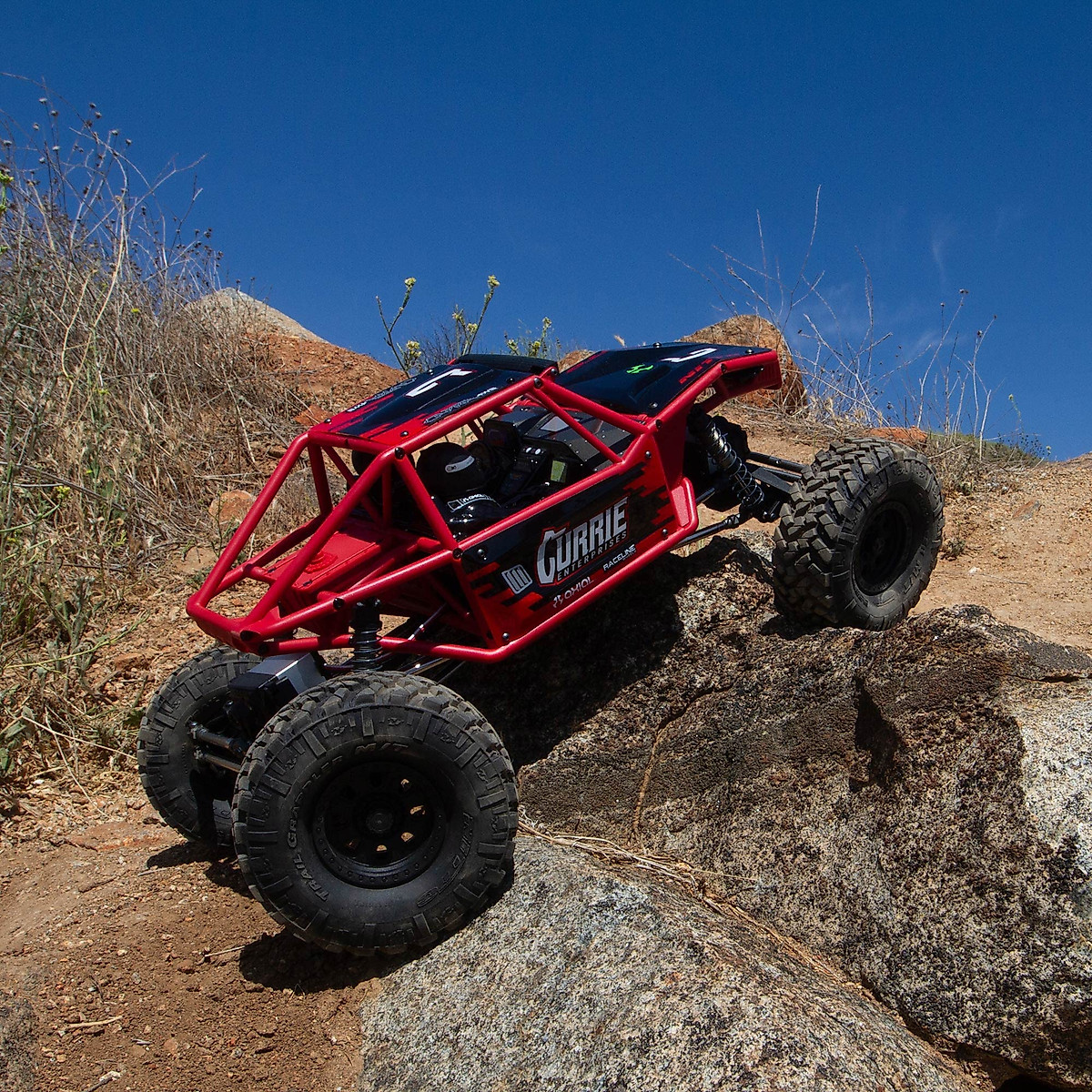 Axial RC Truck 1/10 Capra 1.9 4WS Unlimited Trail Buggy RTR (Batteries and Charger Not Included), Black, AXI03022BT2